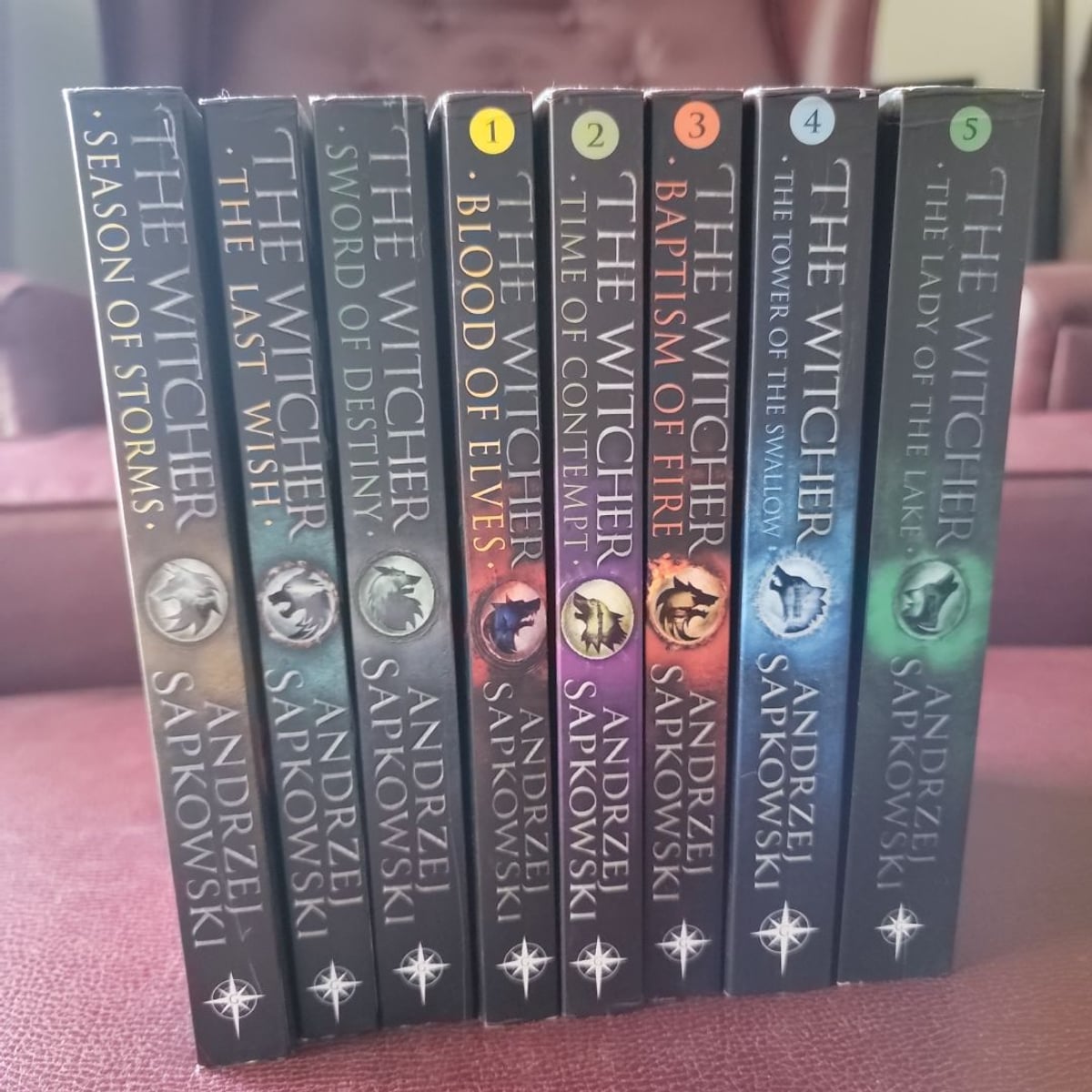 The Witcher Boxed Set by Andrzej Sapkowski, Danusia Stok, David French