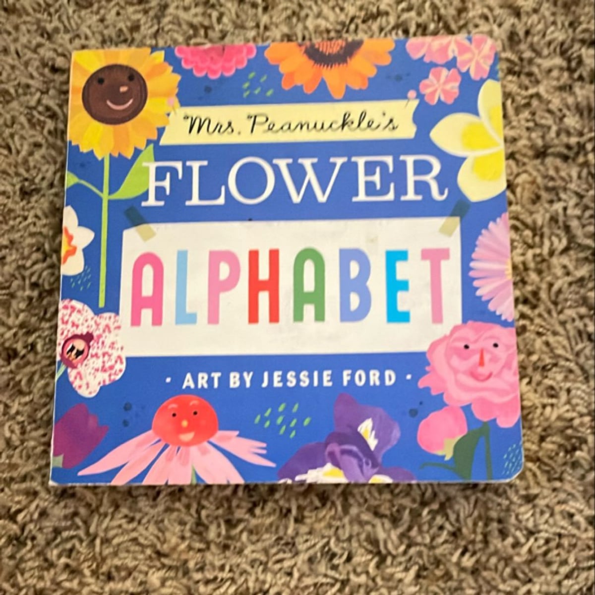 Mrs. Peanuckle's Flower Alphabet by Peanuckle