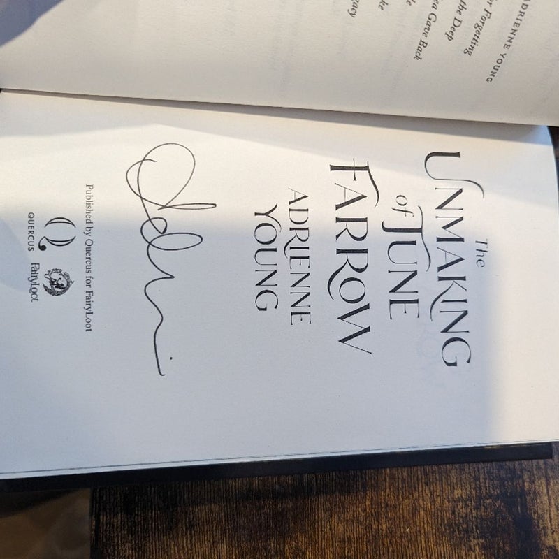 The Unmaking of June Farrow by Adrienne Young, Hardcover | Pangobooks