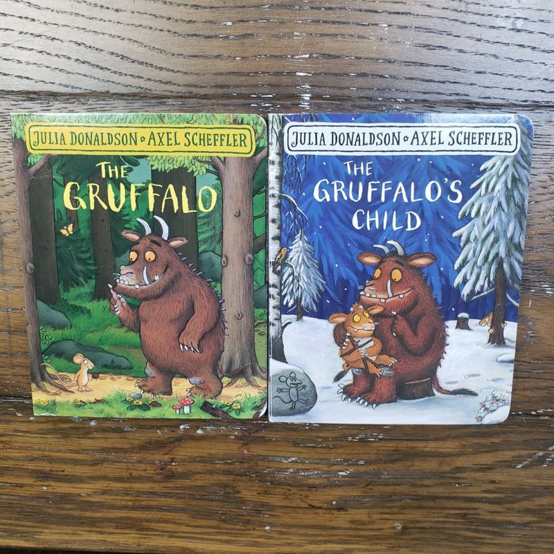 The Gruffalo and the Gruffalo's Child Board Book Gift Slipcase by Julia ...