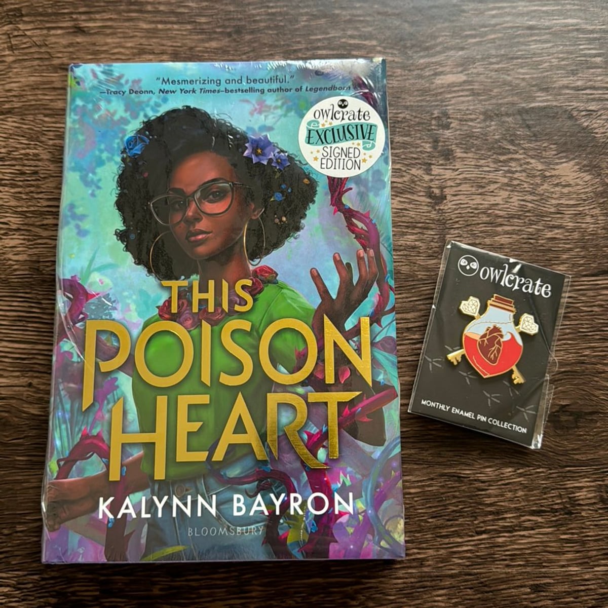 Owlcrate Special Edition of This Poison Heart by Kalynn Bayron ...