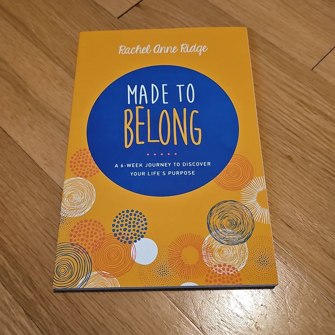 Made to Belong by Rachel Anne Ridge, Women of Faith