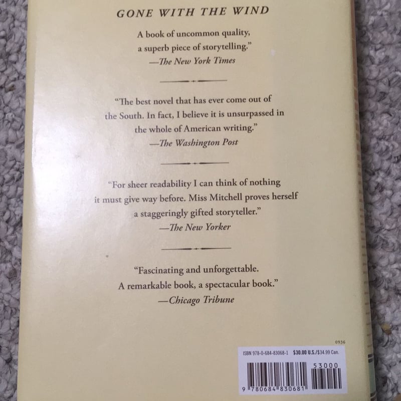 Gone with the Wind by Margaret Mitchell, Hardcover | Pangobooks