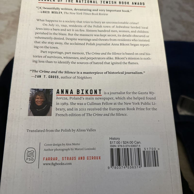 The Crime and the Silence by Anna Bikont; Alissa Valles, Paperback ...
