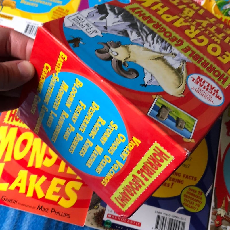 Horrible Geography Boxset by Anita Ganeri