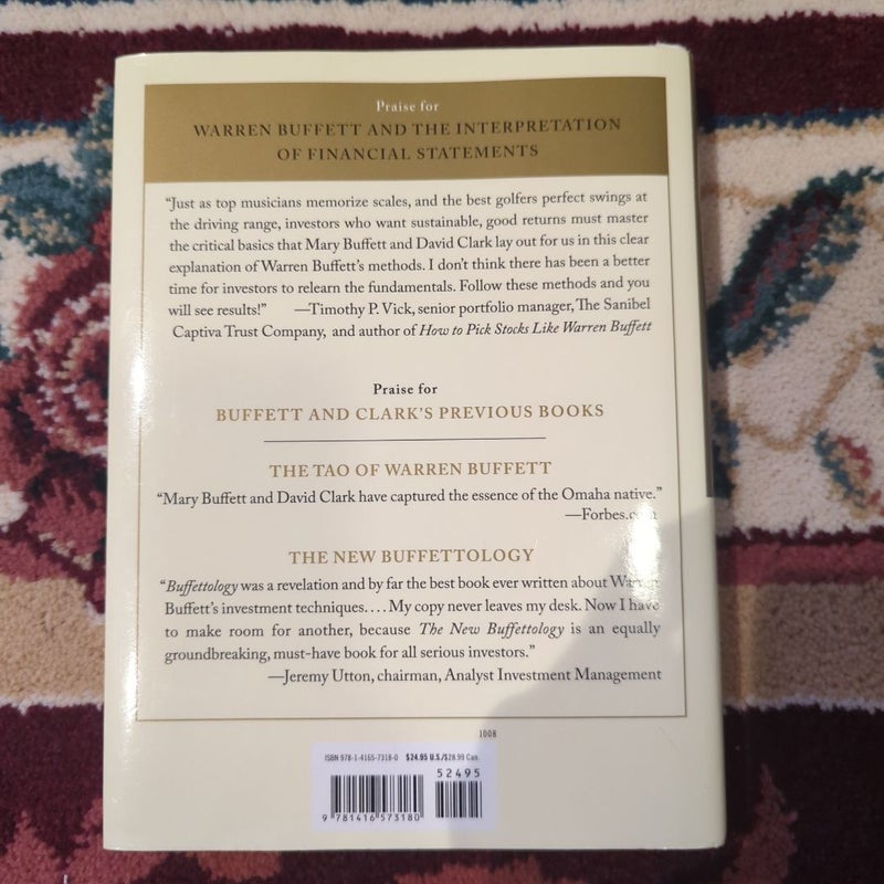 Warren Buffett and the Interpretation of Financial Statements by Mary ...