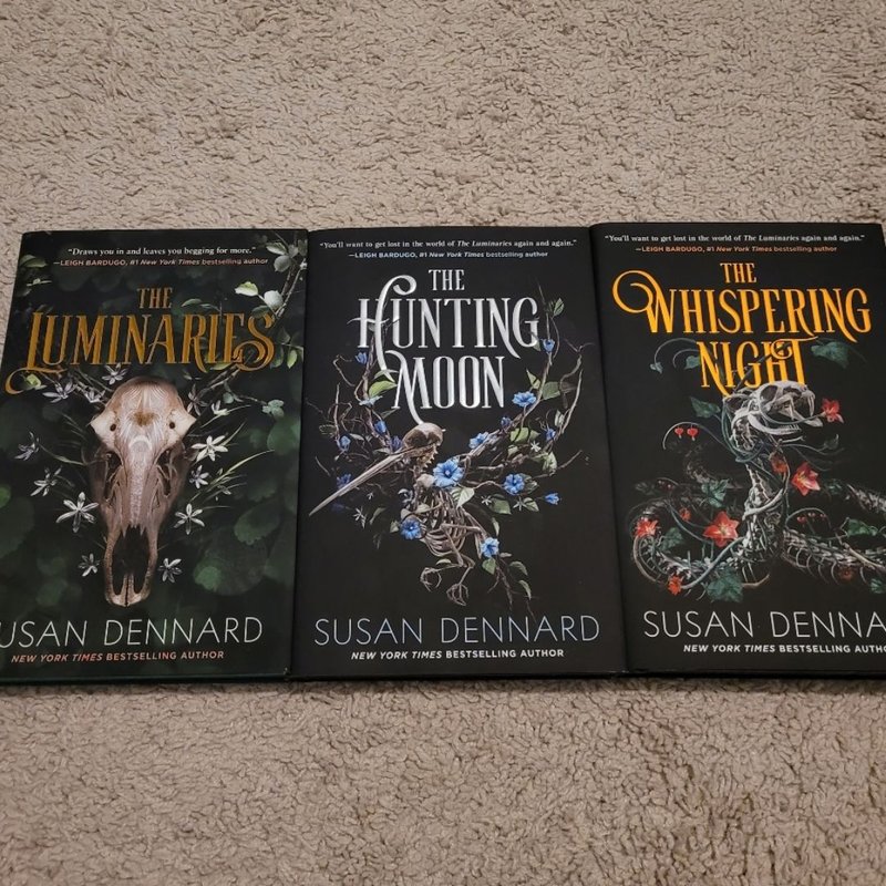 The Luminaries, The Hunting Moon, The Whispering Night by Susan Dennard ...