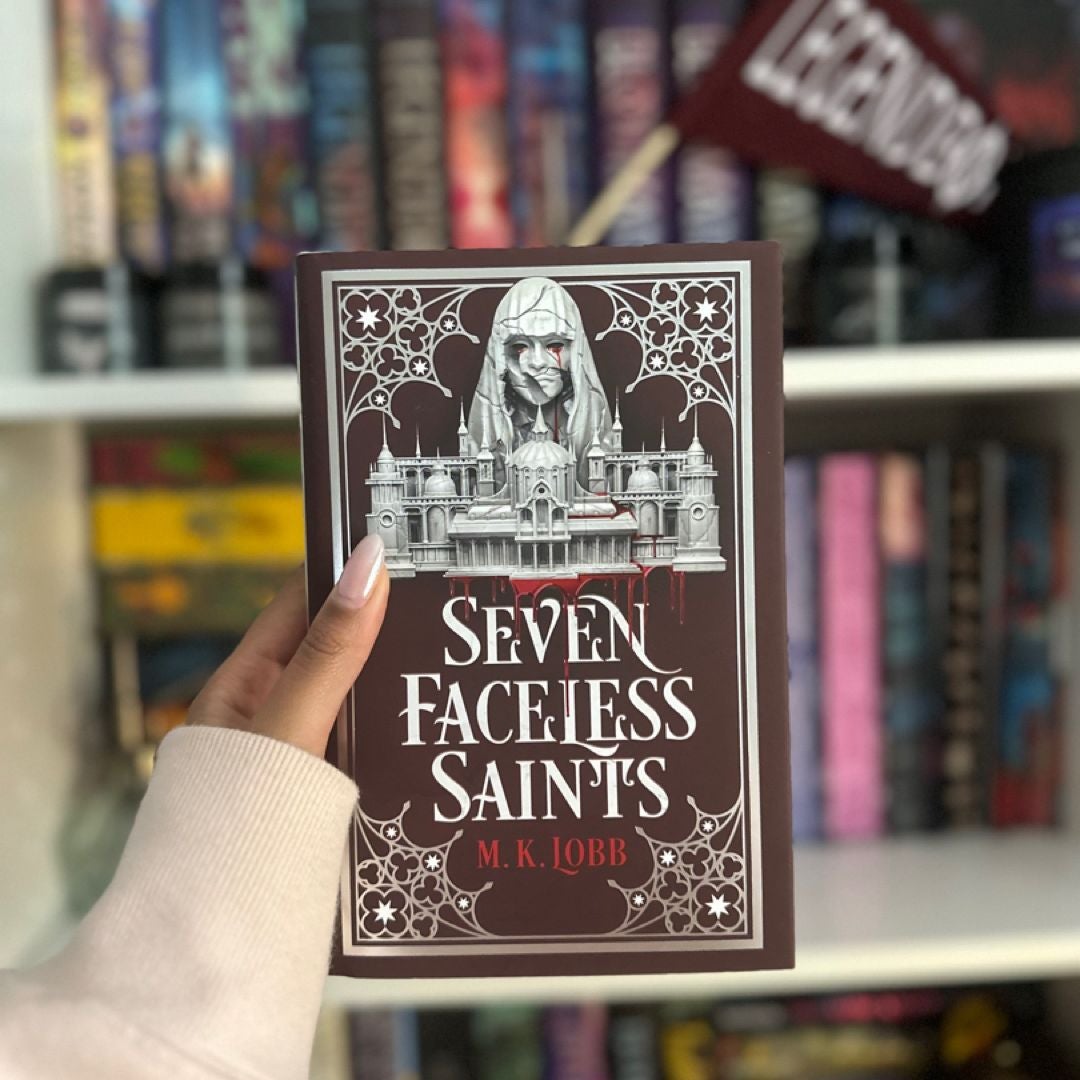 Seven Faceless Saints - Fairyloot by M.K. Lobb, Hardcover | Pangobooks