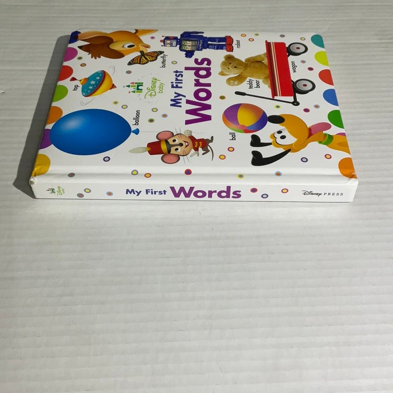 Disney Baby: My First Words by Disney Books, Hardcover | Pangobooks