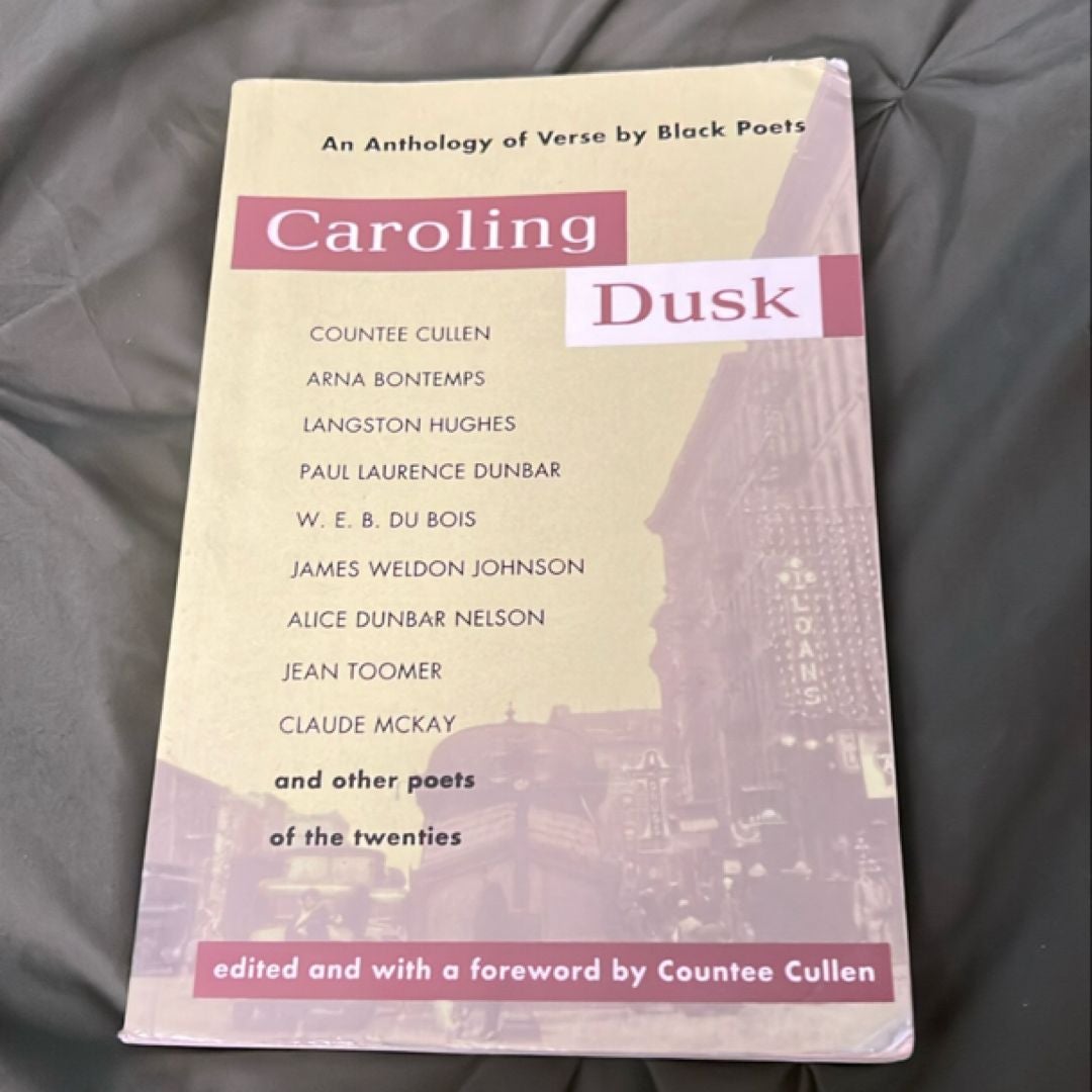 Caroling Dusk by Countee Cullen, Paperback | Pangobooks