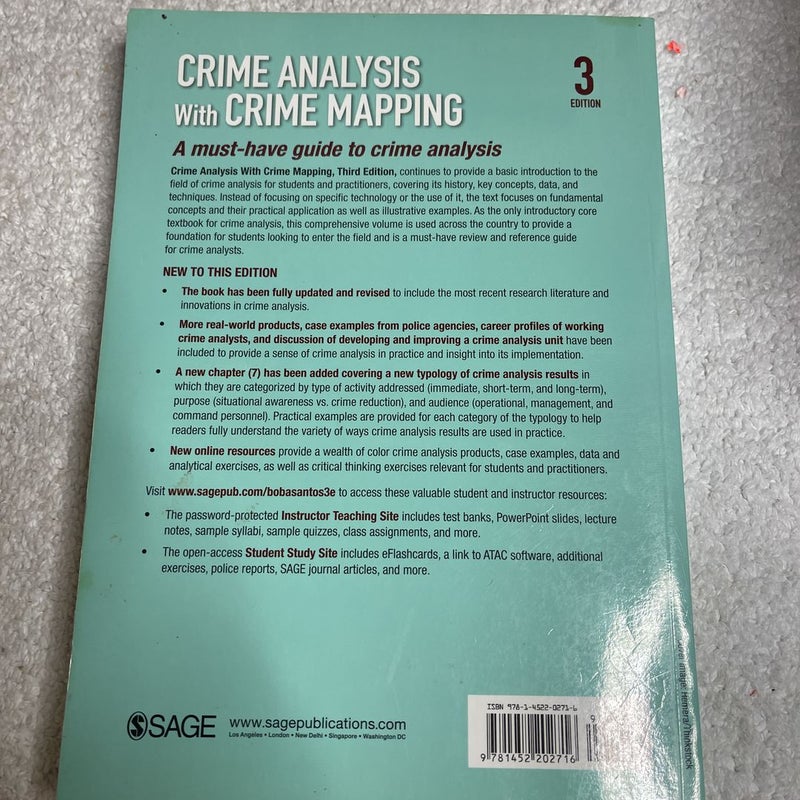 Crime Analysis with Crime Mapping Crime Analysis with Crime Mapping