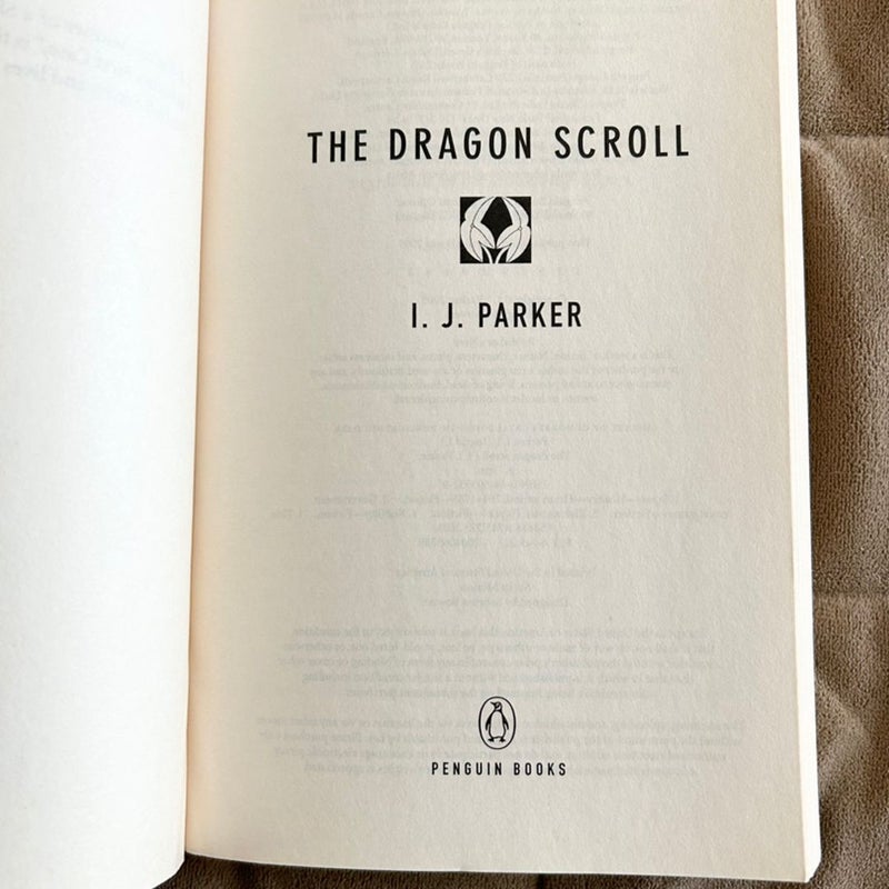 The Dragon Scroll by I. J. Parker, Paperback | Pangobooks