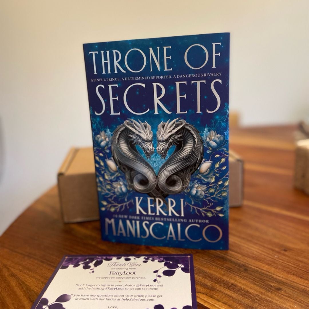 Throne of Secrets by Kerri Maniscalco, Hardcover | Pangobooks