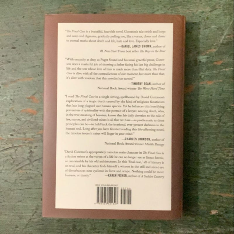 The Final Case by David Guterson, Hardcover | Pangobooks