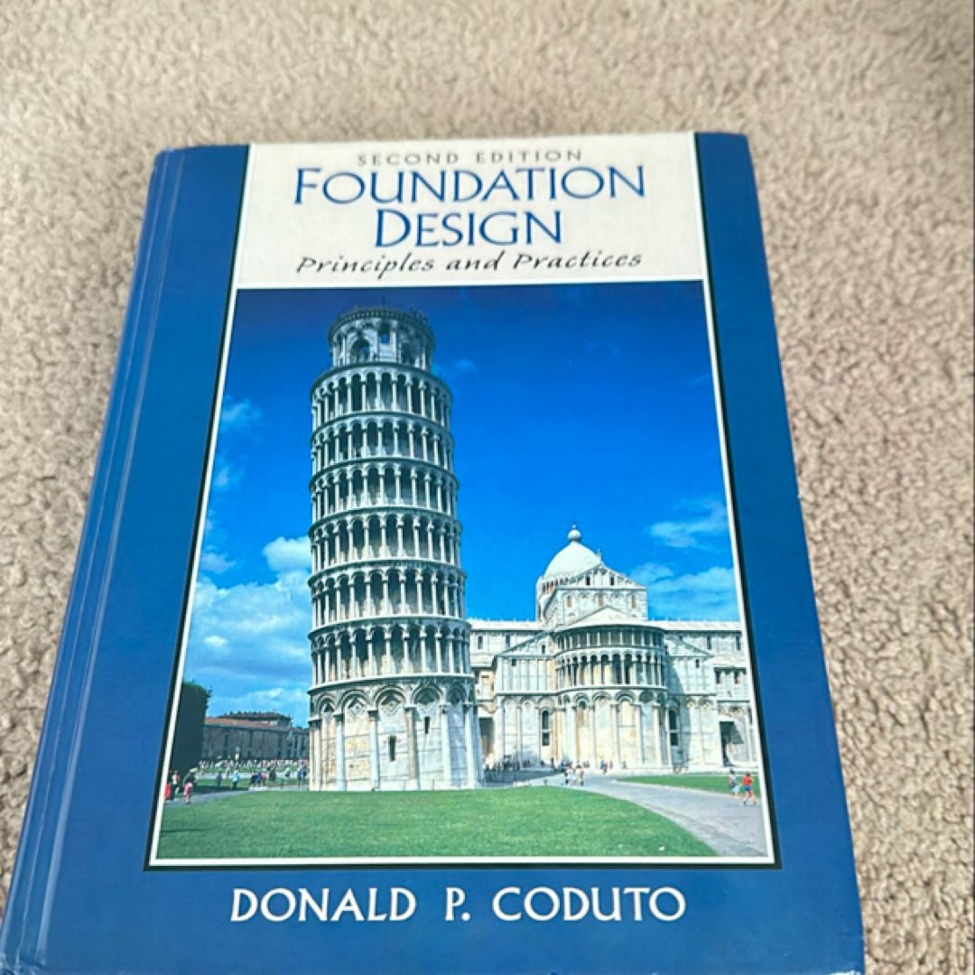 Foundation Design by Donald P. Coduto