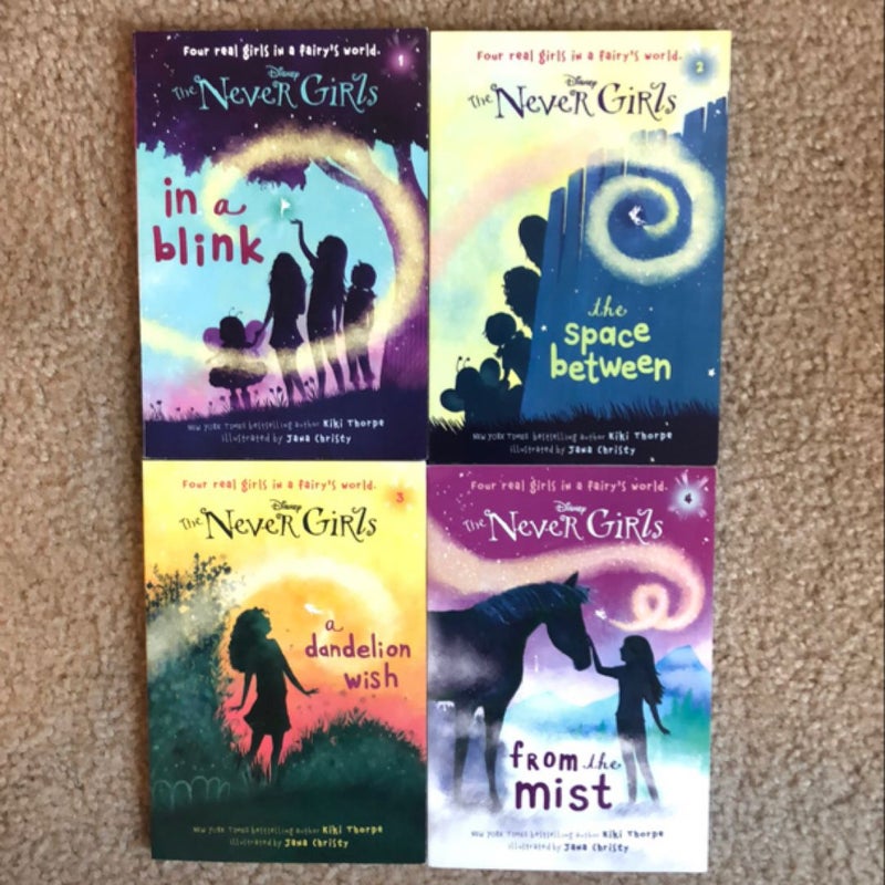 ‼️Disney’s The Never Girls 1-4 by Kiki Thorpe, Paperback | Pangobooks