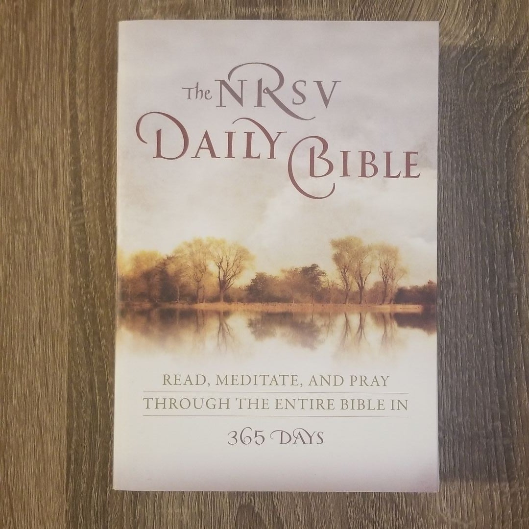 The NRSV Daily Bible by Harper Bibles