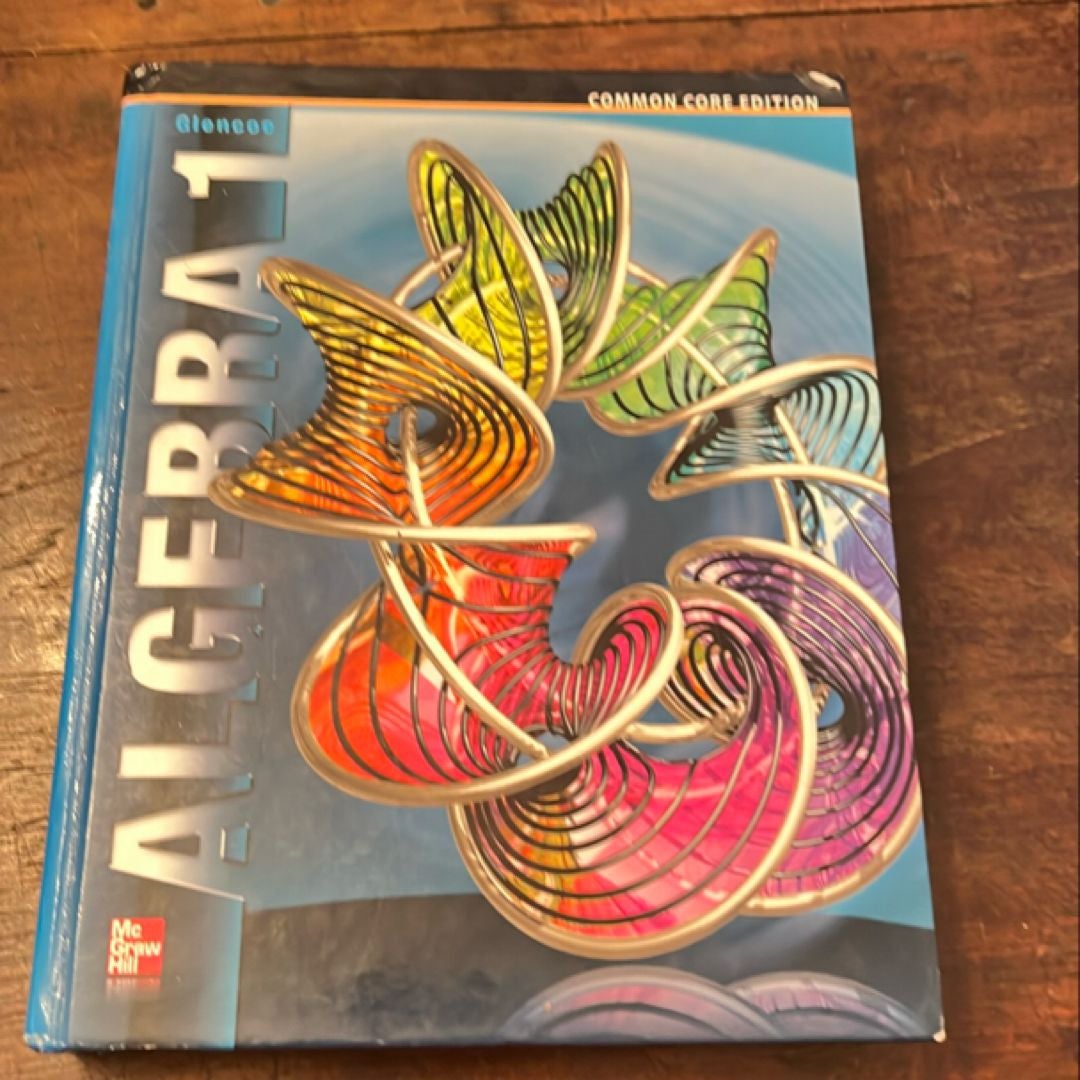 Algebra 1, Student Edition by McGraw Hill