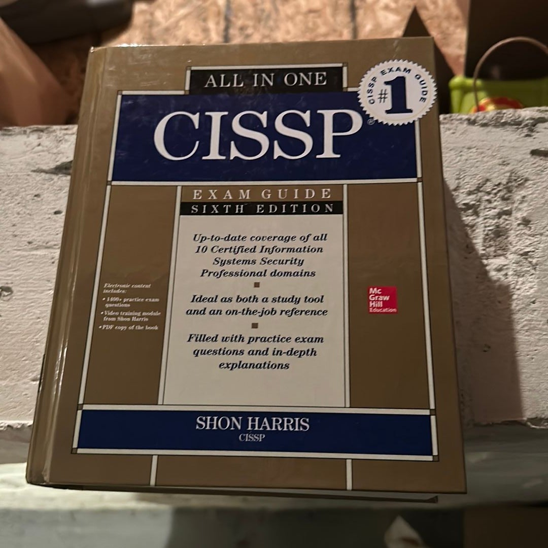 CISSP All-in-One Exam Guide by Shon Harris, Hardcover | Pangobooks