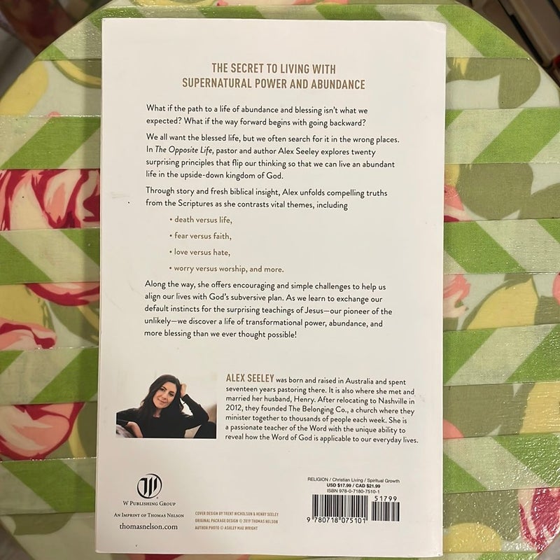 The Opposite Life by Alex Seeley, Paperback | Pangobooks