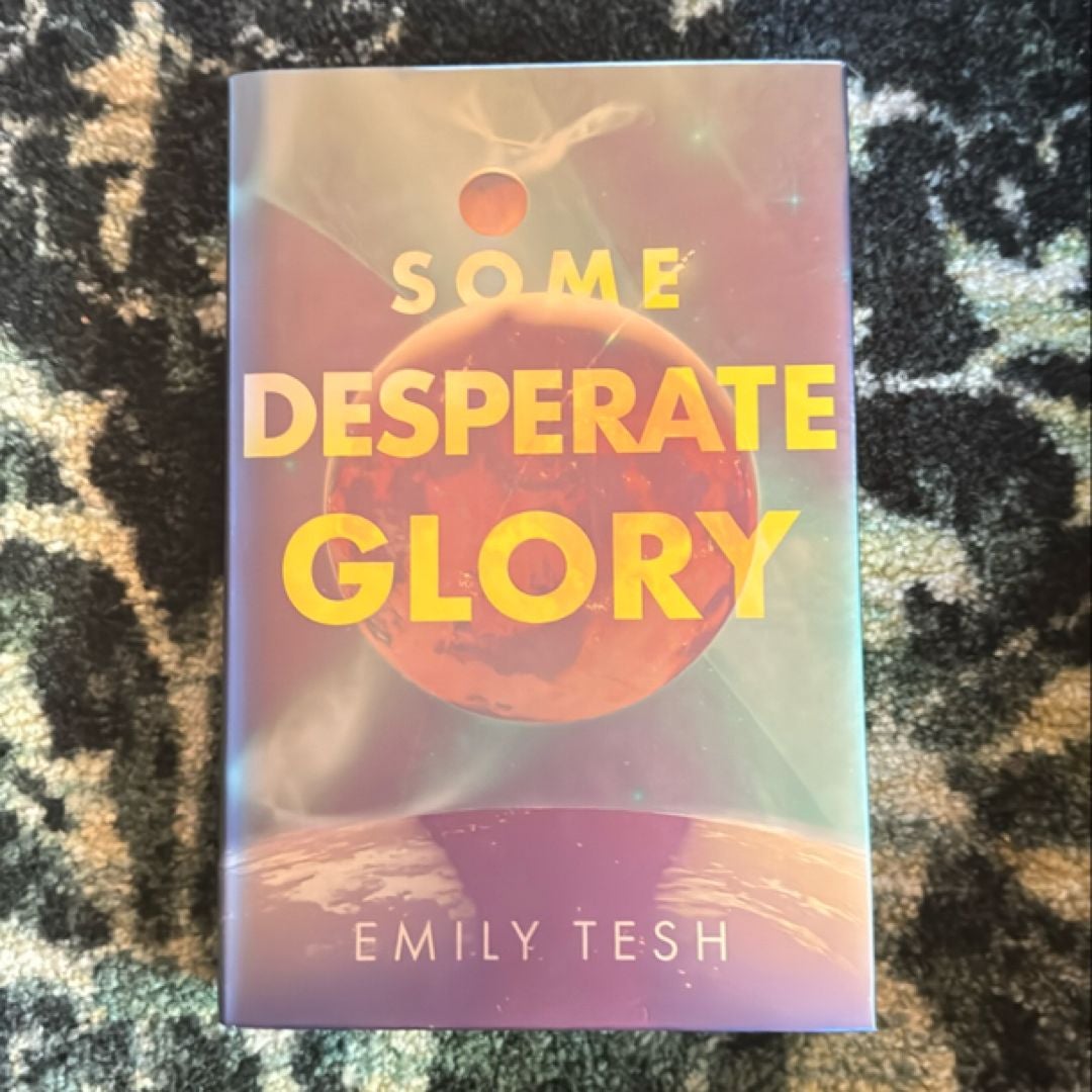 Some Desperate Glory Illumicrate Edition by Emily Tesh, Hardcover ...