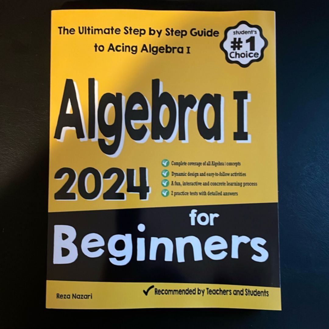 Algebra I for Beginners by Reza Nazari
