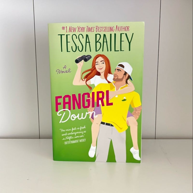 Fangirl Down by Tessa Bailey, Paperback | Pangobooks