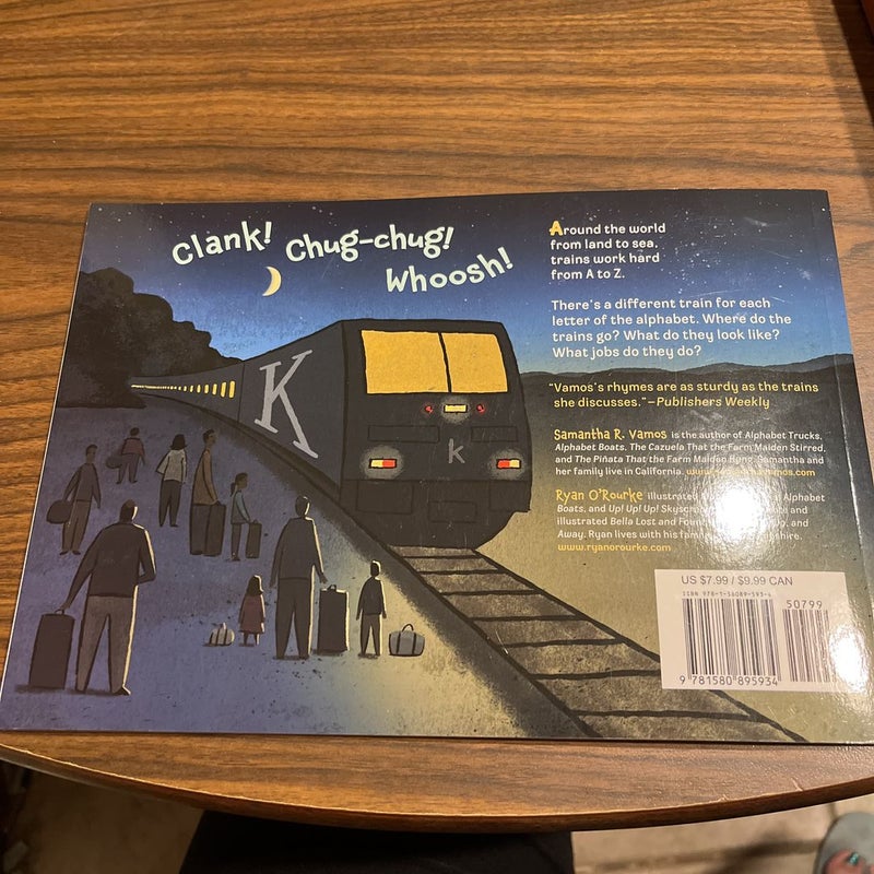 Alphabet Trains by Samantha R. Vamos, Paperback | Pangobooks