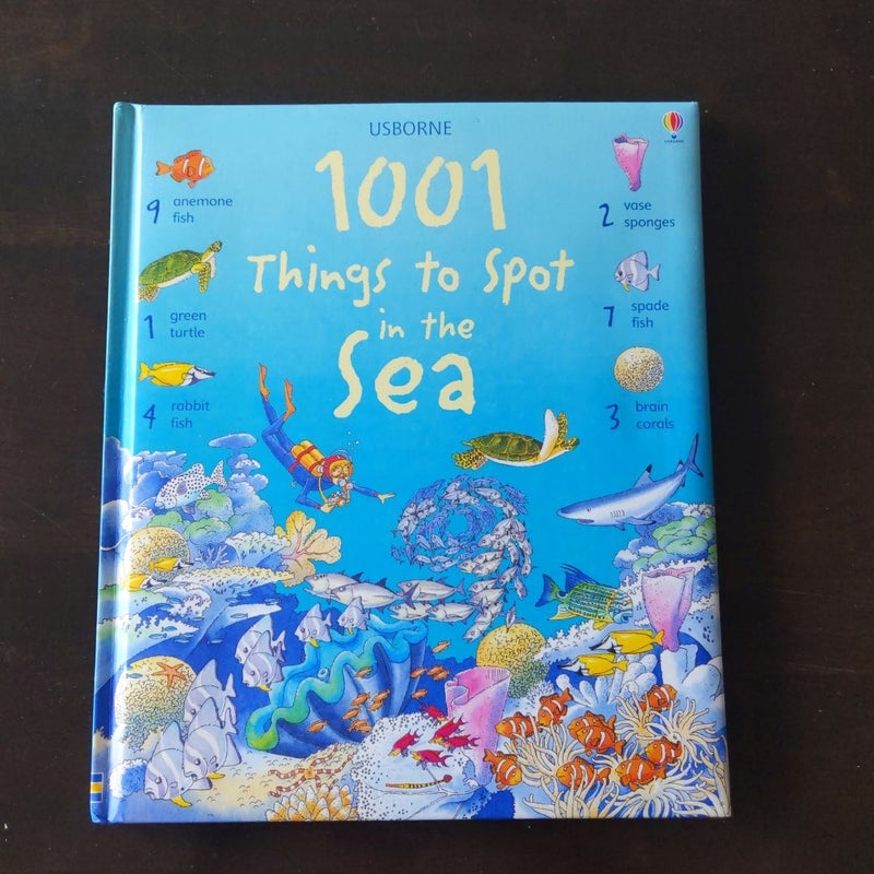 1001 Things to Spot in the Sea by Katie Daynes