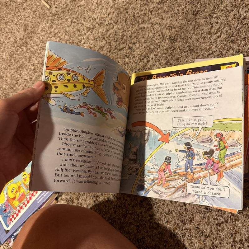 The Magic School Bus Goes Upstream by Joanna Cole, Paperback | Pangobooks