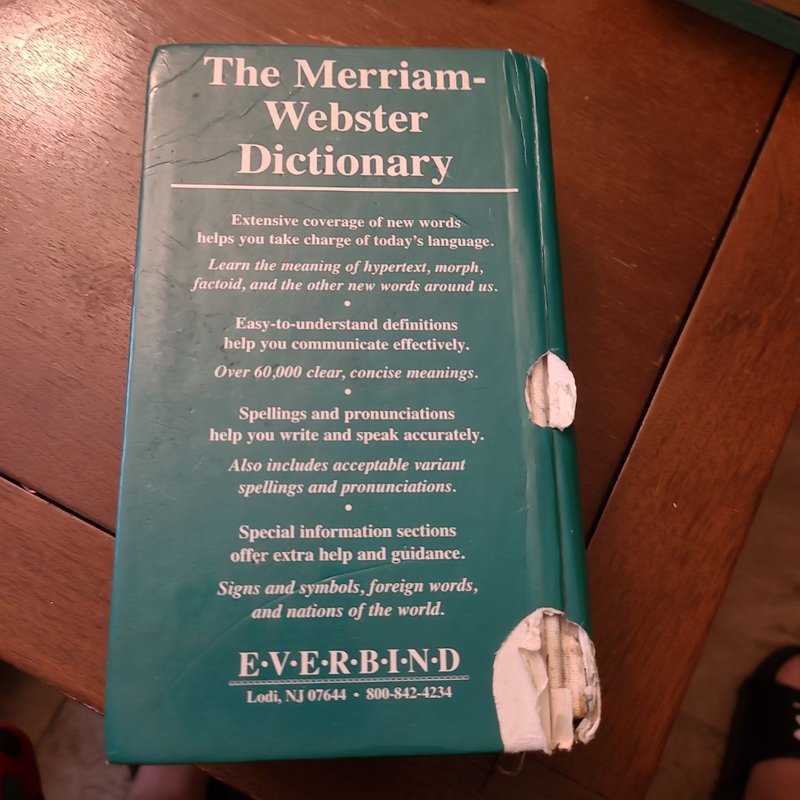 Merriam Webster Dictionary by Merriam-Webster, Inc. Staff