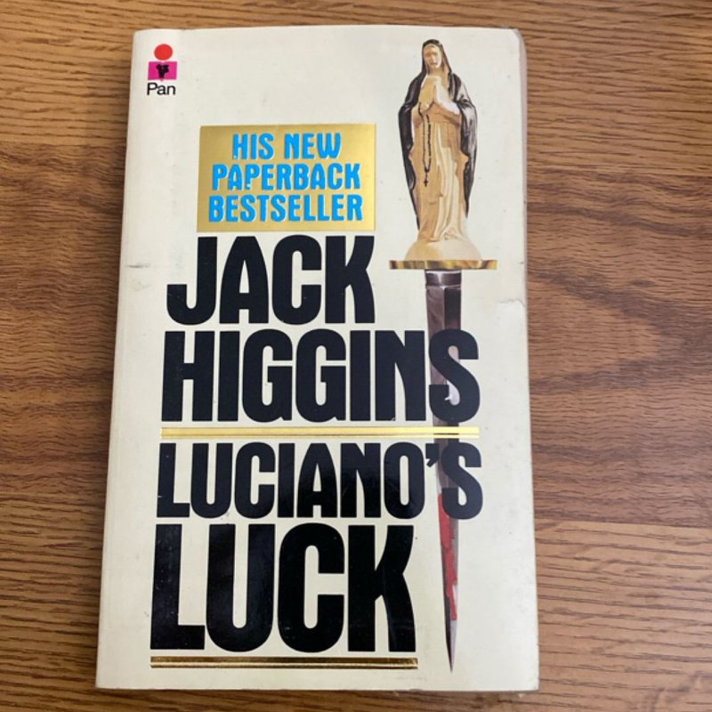 Luciano’s Luck by Jack Higgins, Paperback | Pangobooks