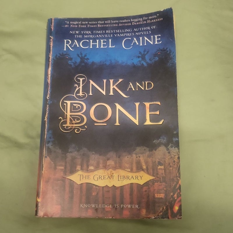 Ink and Bone by Rachel Caine, Paperback | Pangobooks