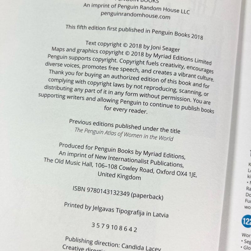 The Women's Atlas by Joni Seager