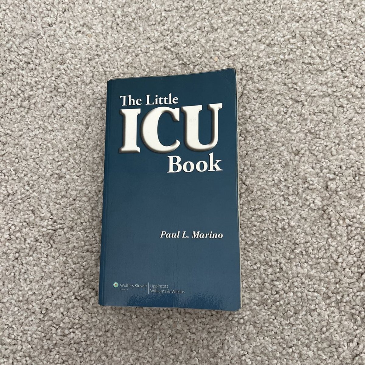 The Little ICU Book of Facts and Formulas by Paul L. Marino, Kenneth M ...