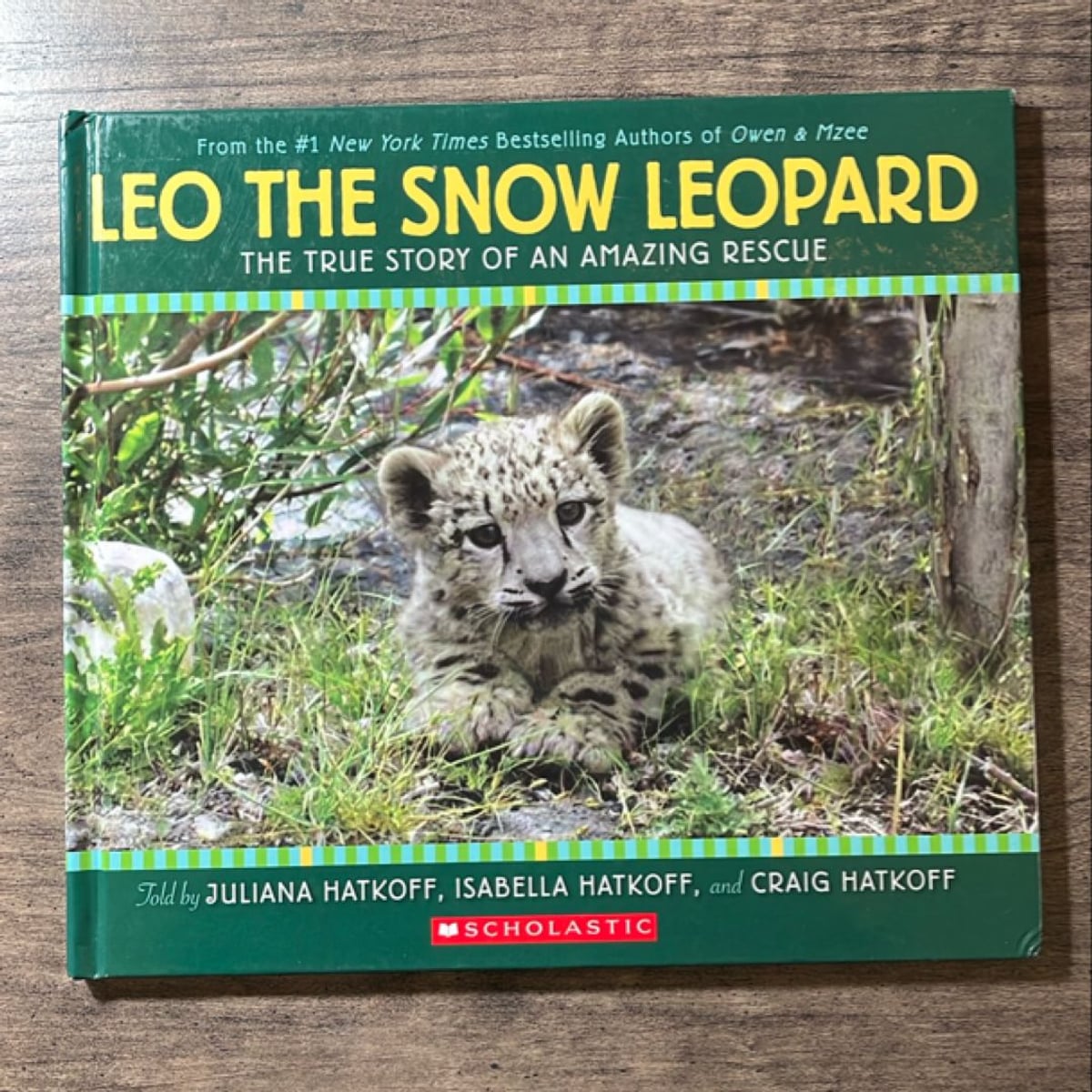 Leo the Snow Leopard by Craig Hatkoff, Isabella Hatkoff, Juliana Hatkoff
