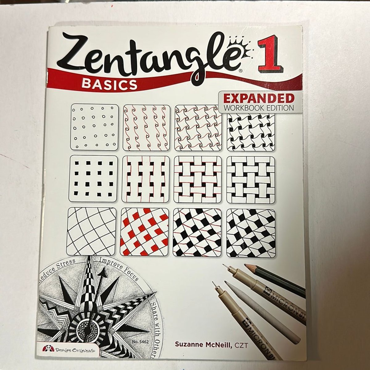 Zentangle Basics, Expanded Workbook Edition by Suzanne McNeill