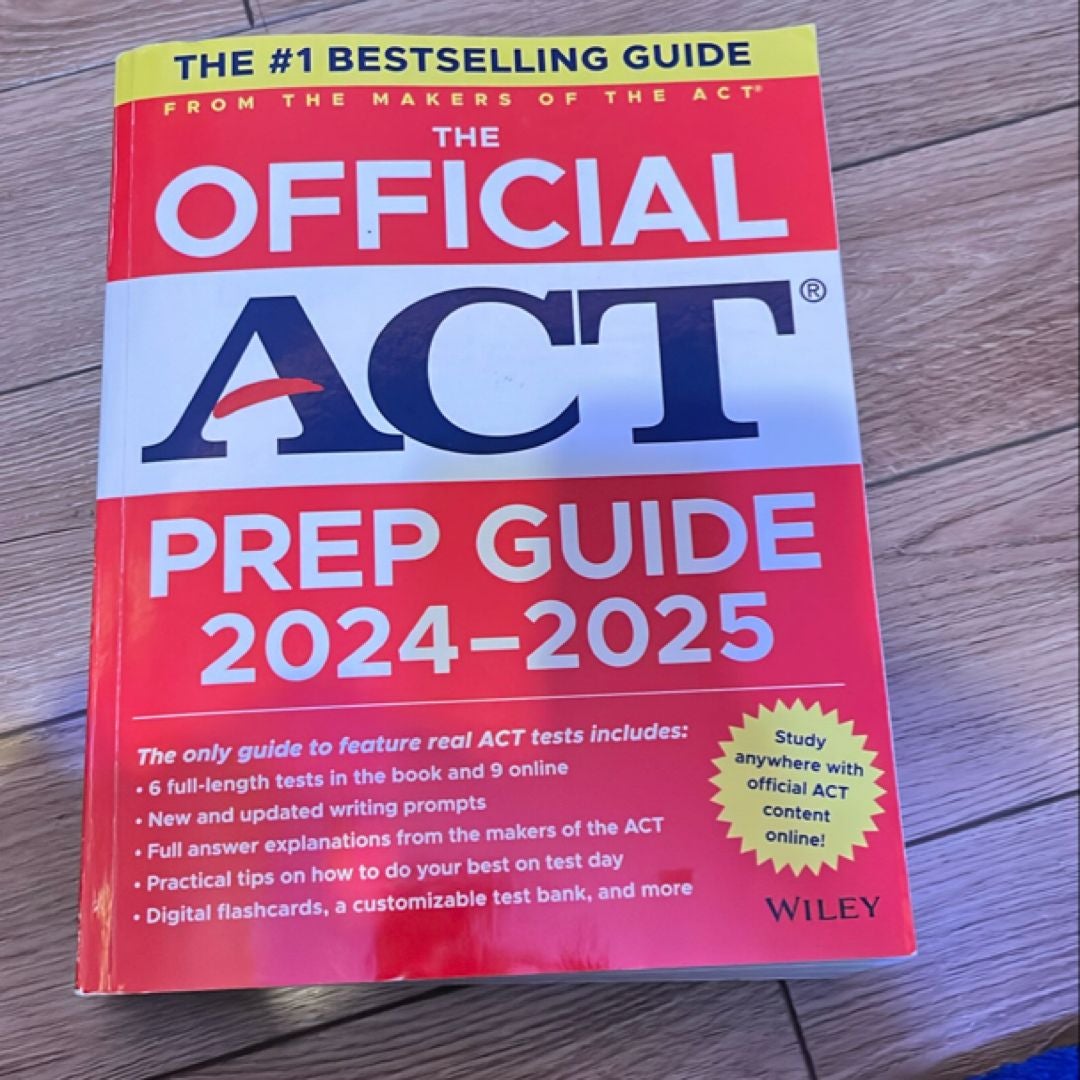 The Official ACT Prep Guide 2024-2025 by ACT