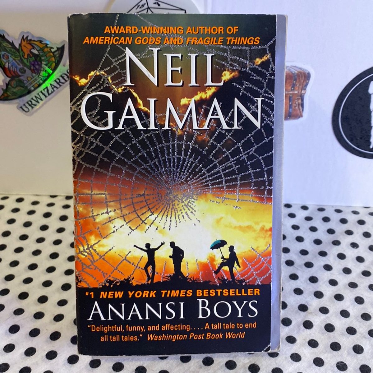 Anansi Boys by Neil Gaiman