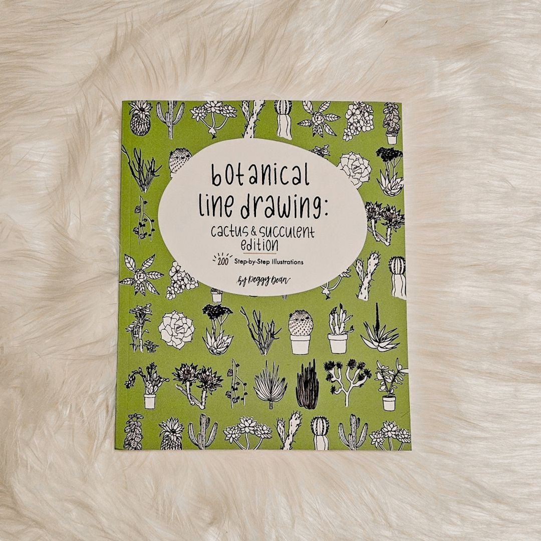 Botanical Line Drawing by Peggy Dean