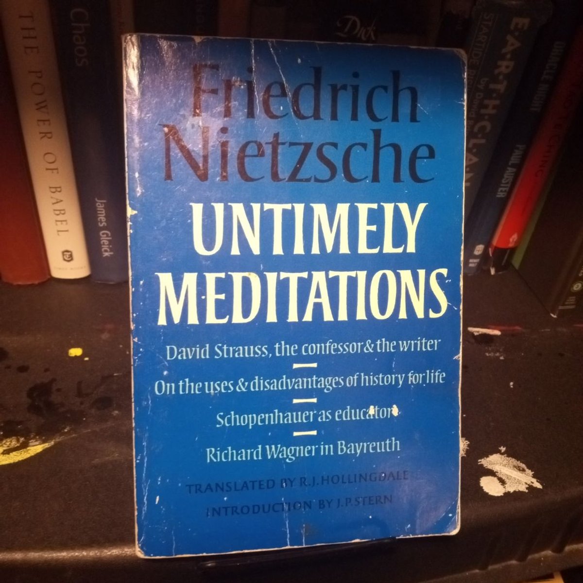 Untimely Meditations by Friedrich Nietzsche, R. J. Hollingdale, Karl ...