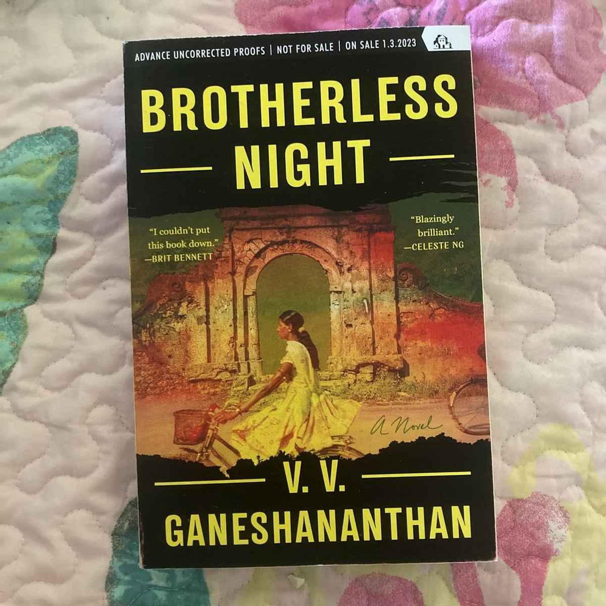 Brotherless night by V V Gaineshananthan, Paperback | Pangobooks