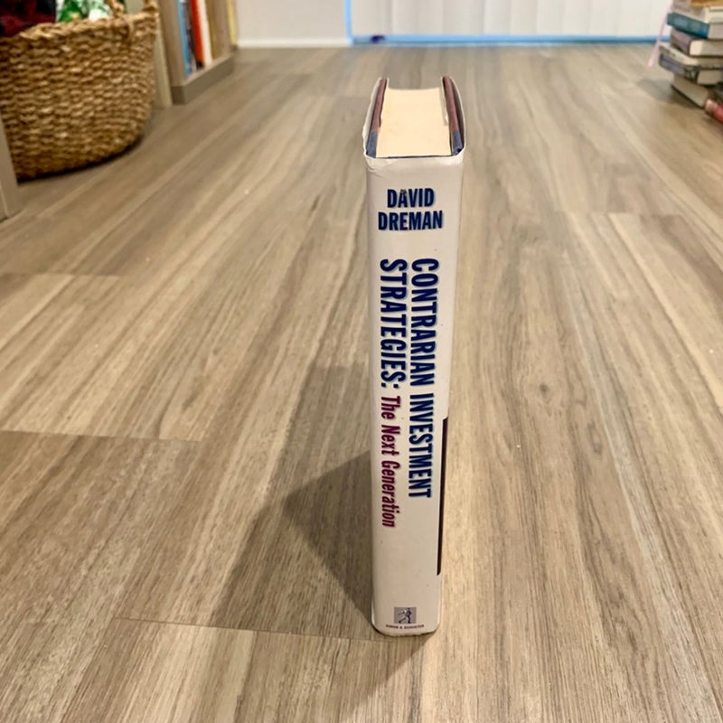 Contrarian Investment Strategies by David N. Dreman, Hardcover | Pangobooks