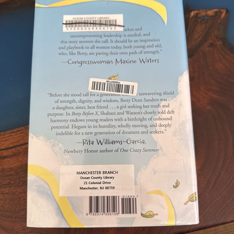 Betty Before X by Ilyasah Shabazz, Renee Watson