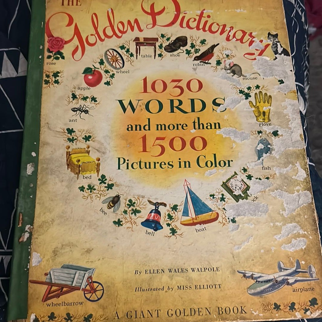The Golden Dictionary by Ellen Wales Walpole, Hardcover | Pangobooks
