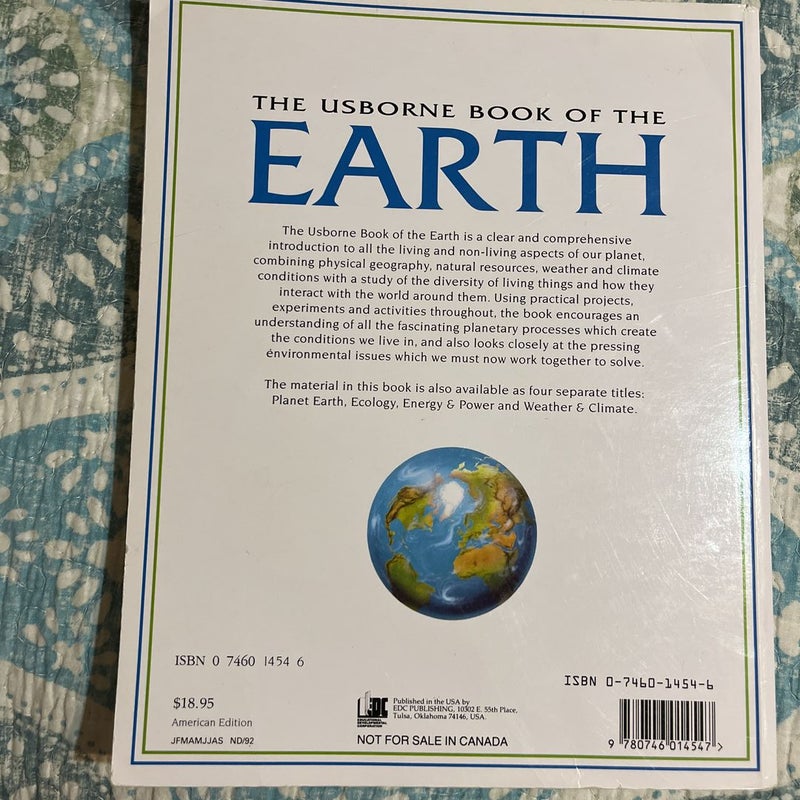 The Usborne Book of the Earth