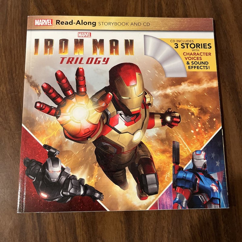 Iron Man Trilogy Read-Along Storybook and CD by Marvel Press Book Group