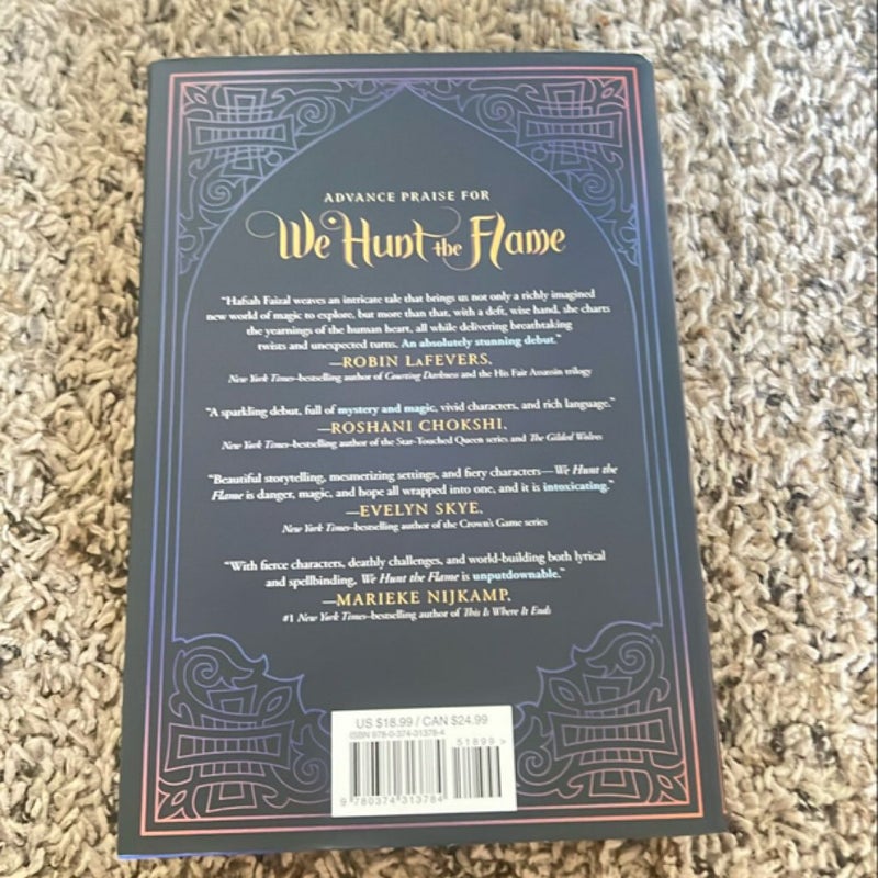 We Hunt the Flame by Hafsah Faizal, Hardcover | Pangobooks