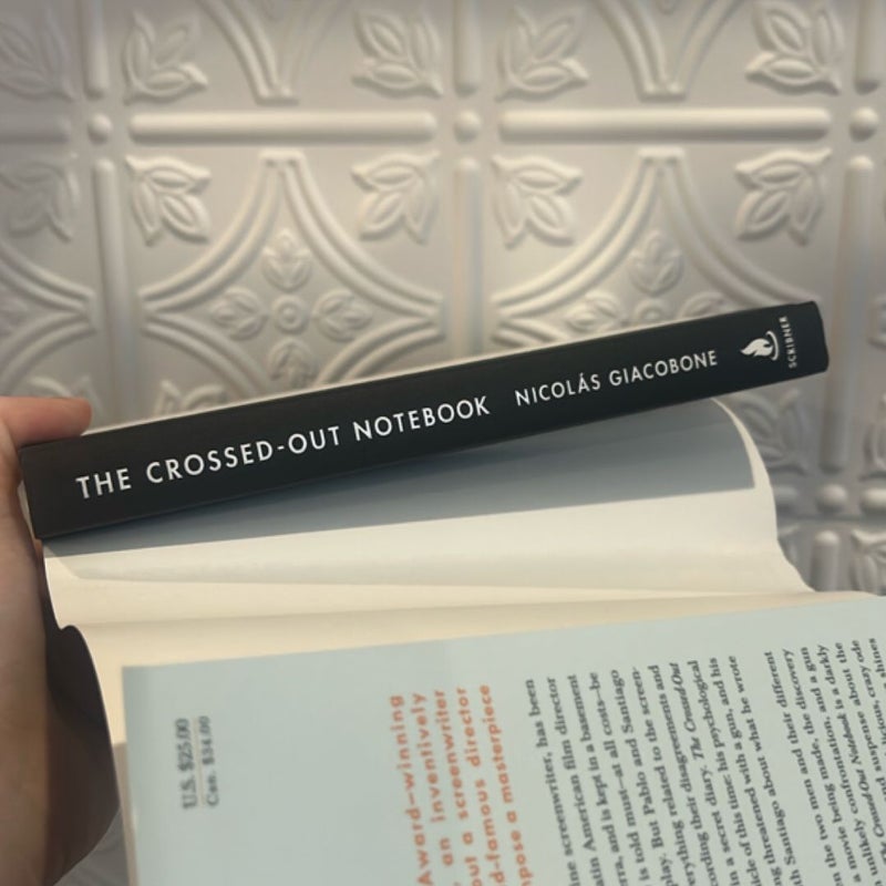 The Crossed-Out Notebook by Nicolás Giacobone, Megan McDowell