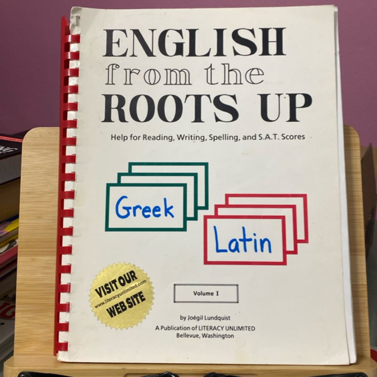English from the Roots Up by Joegil K. Lundquist